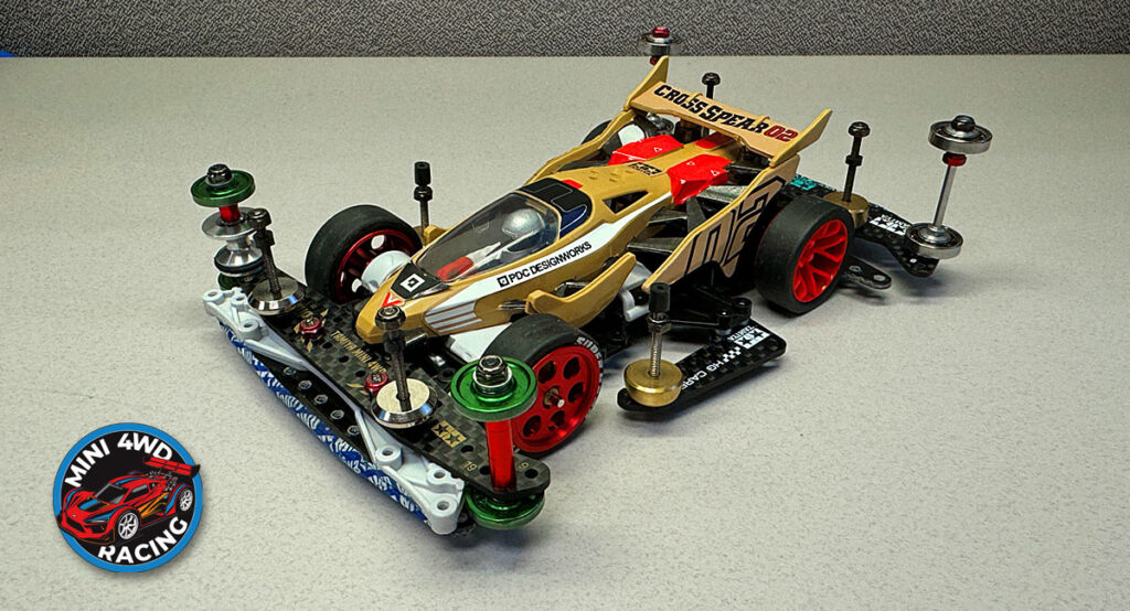 Tamiya Cross Spear 02 Mini 4WD - Tuned Build